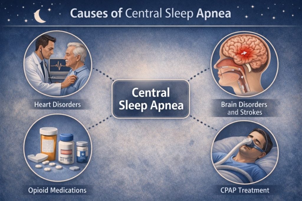Central Sleep Apnea: Causes & Treatment | Sleep Care Online
